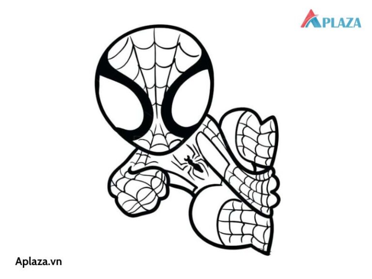 Khám phá bộ tranh tô màu người nhện Spider Man đẹp