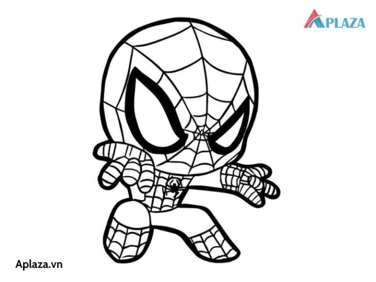 Khám phá bộ tranh tô màu người nhện Spider Man đẹp