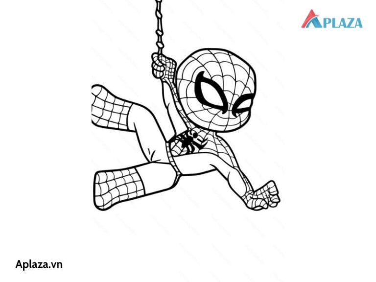 Khám phá bộ tranh tô màu người nhện Spider Man đẹp